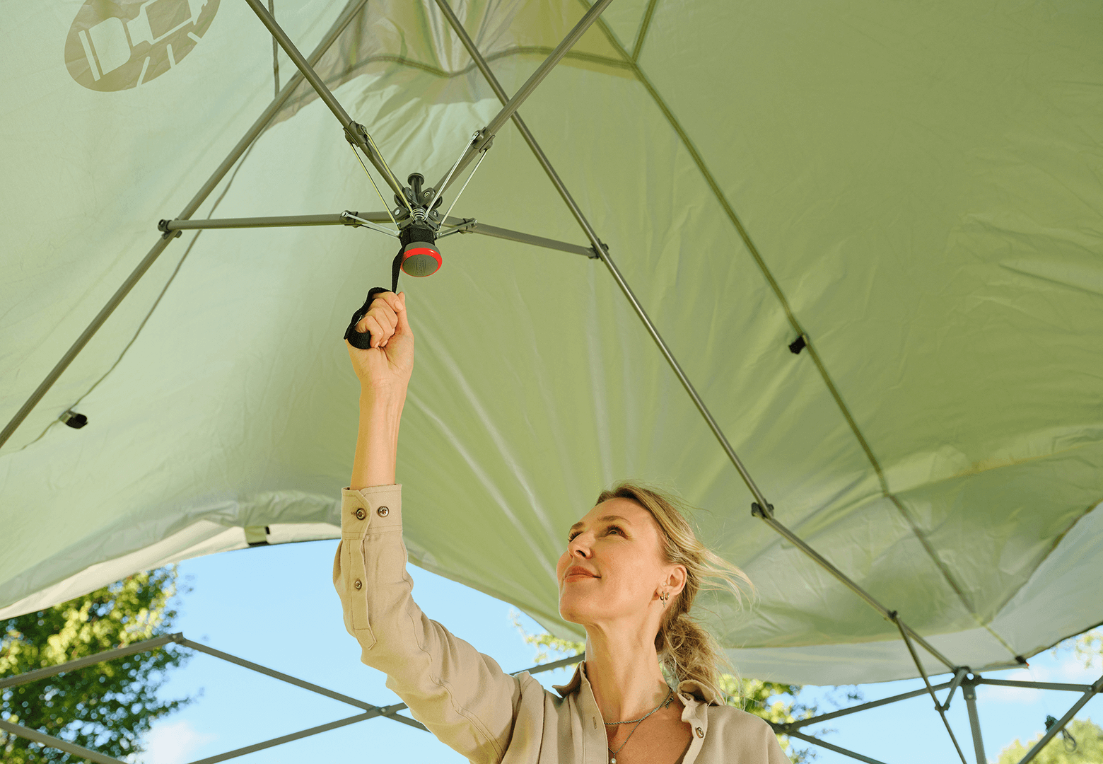 Coleman One Push Shelter Large- 4 x 4m - £249.99 | Garden4Less UK Shop