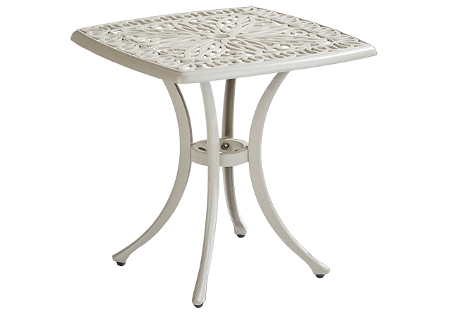 Hartman Amalfi Square Side Table in Maize - £119 | Garden4Less UK Shop