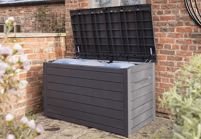 Keter Ontario XXL Deck Storage Box - Anthracite - £214.99 | Garden4Less ...