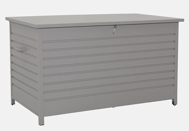 Kettler Large Aluminium Storage Box - Pebble - £616.55 | Garden4Less UK ...